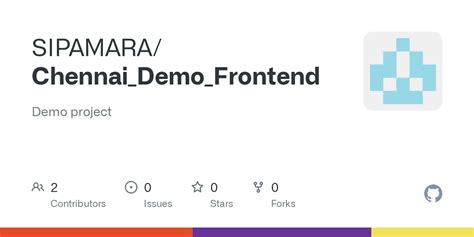 GitHub SIPAMARA Demo Project Demo Project