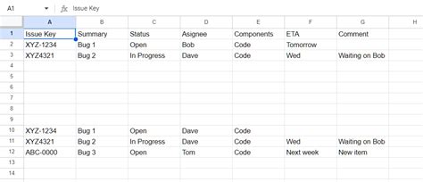 Google Script How Do I Match Row From Imported Appended Data Using One Cell And Update Other