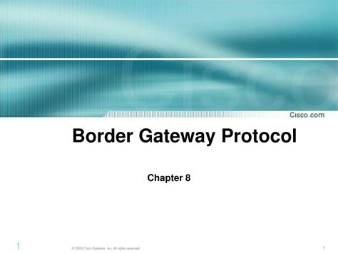 PPT Border Gateway Protocol PowerPoint Presentation Free Download ID
