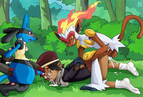 Post 2538581 Infernape Lucario Nearphotison Porkyman Zoroark