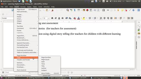Learn LibreOffice Writer Open Educational Resources