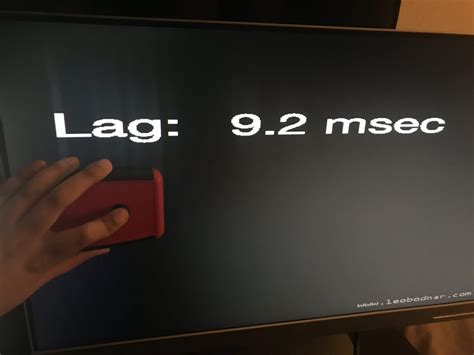 Lenovo L27q Input Lag Test Displaylag