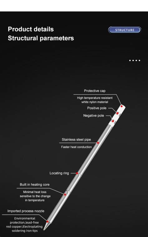 Sequre T12 Soldering Iron Tips 8 Types Kiwiquads