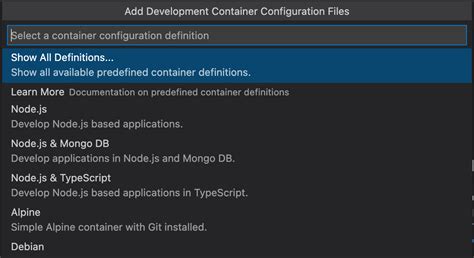 IDE As A Code Con Remote Containers En Visual Studio Code Return GiS