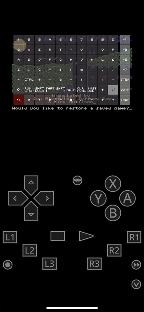 Vice C64 Virtual Keyboard Rretroarch