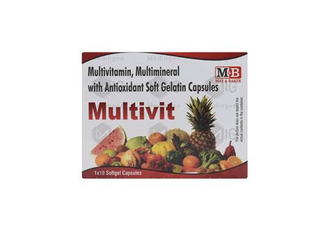 Multivit Capsule View Uses Side Effects Price And Substitutes