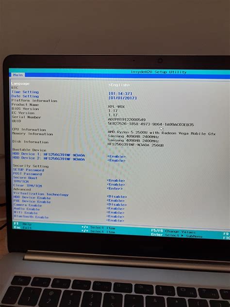 Huawei Matebook D I Problem Z Bios No Boot Device Problemy Z Oprogramowaniem