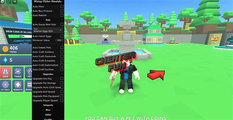 Mining Clicker Simulator Script Auto Mine Auto Rebirth And More