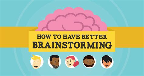 16 Tips For Better Brainstorming Sessions