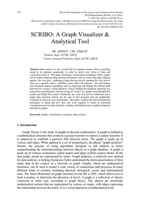 Pdf Scribo A Graph Visualizer And Analytical Tool