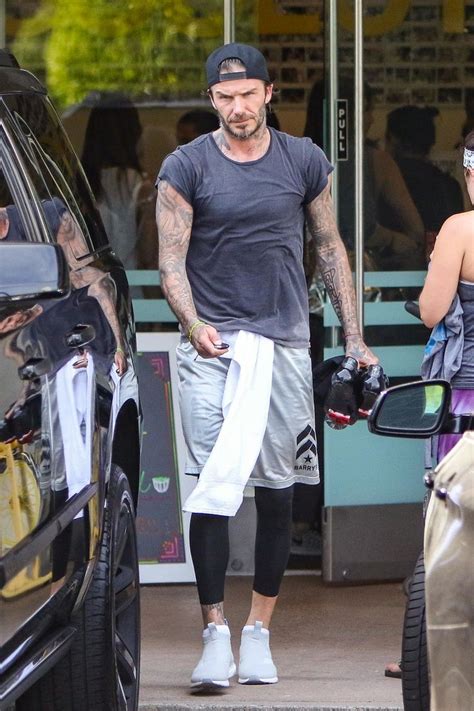 David Beckham Workout Outfit Beckham Gym Men Gym Style Workout Fashion