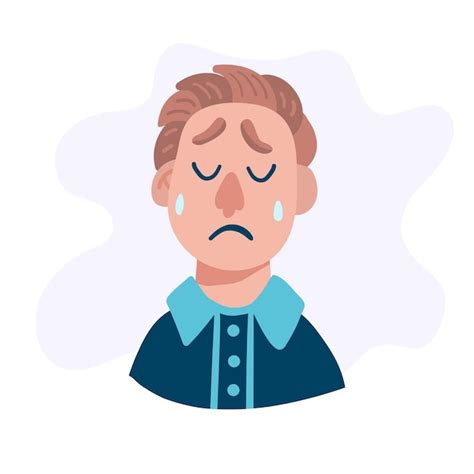 Hombre Triste Dibujo