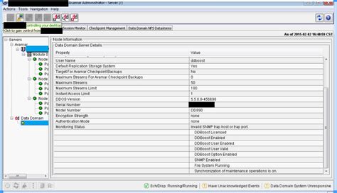 Avamar Administrator Ui Reports An Unresponsive Data Domain Status Invalid Snmp Trap Host Or
