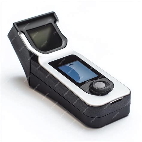 Digital Refractometer With A Display For Measuring Light Refraction Premium Ai Generated Image