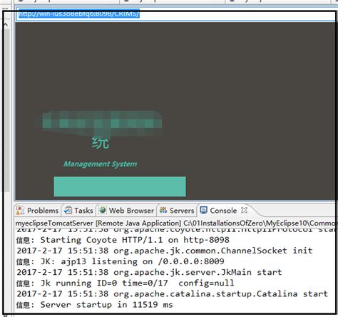standardserver await create[8005] bindexception address