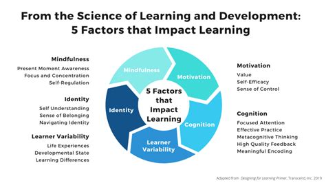 Empower The Learner From The Science Of Learning And Development 5 Factors That Impact Learning