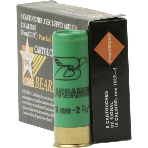 Tru Flare 12 Gauge Bear Banger Ammunition Kodiak Wildlife Products