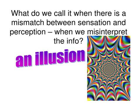 PPT What Is The Difference Between Sensation And Perception