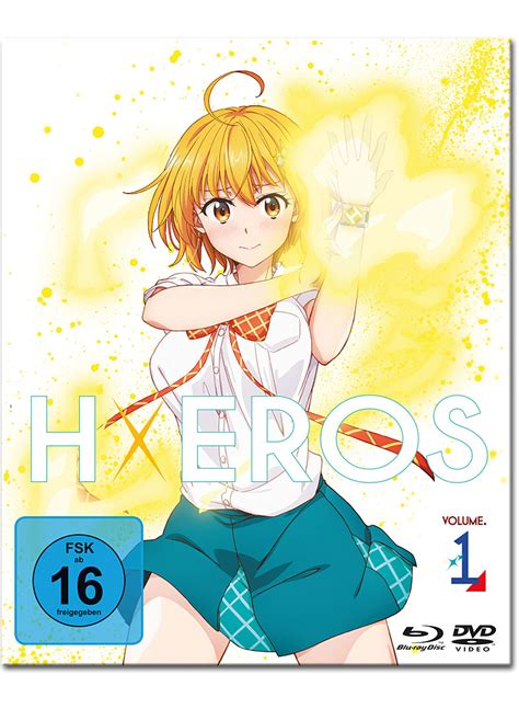Super Hxeros Vol 1 Limited Edition 3 Discs Anime Dvd • World Of