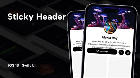 Lets Build Sticky Header In Swiftui Ios 18 Youtube