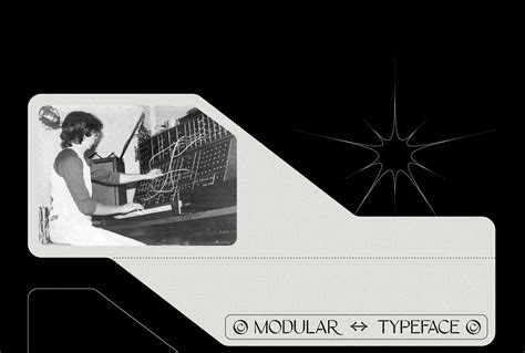 Modular Typeface On Behance