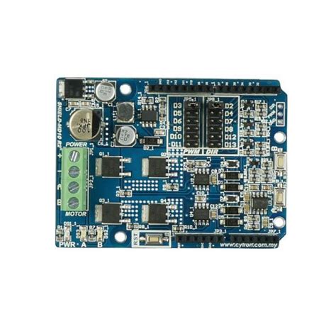 10amp 7v 30v Dc Motor Driver Shield For Arduino [shield Md10] 디바이스마트