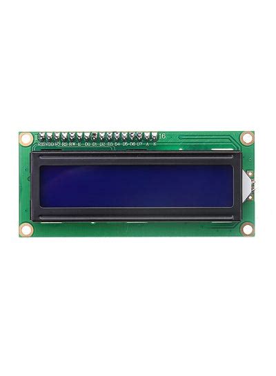 Leory Iic I2c 1602 Blue Backlight Lcd Display Screen Module For Arduino Mart Electronics Lcd