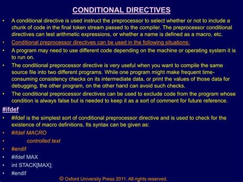 Preprocessordirectiveppt