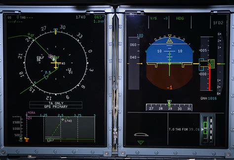 Airbus A380 Cockpit Detail A380s Pfd Primary Flight Disp Flickr