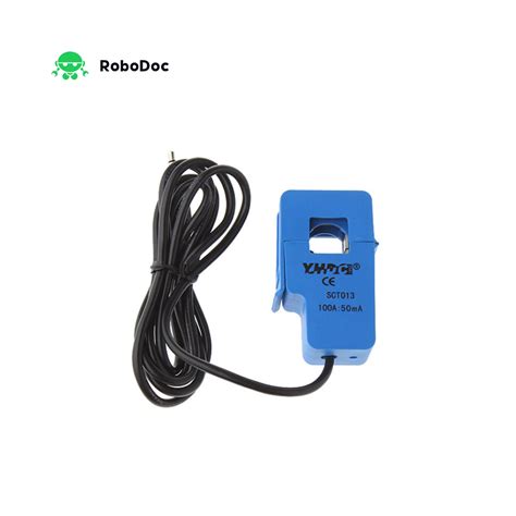 Non Invasive AC Current Sensor Split Core Current Transformer SCT A RoboDoc