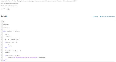 Solved Find A Root For Fxx3−12x−5 Using Newtons Method
