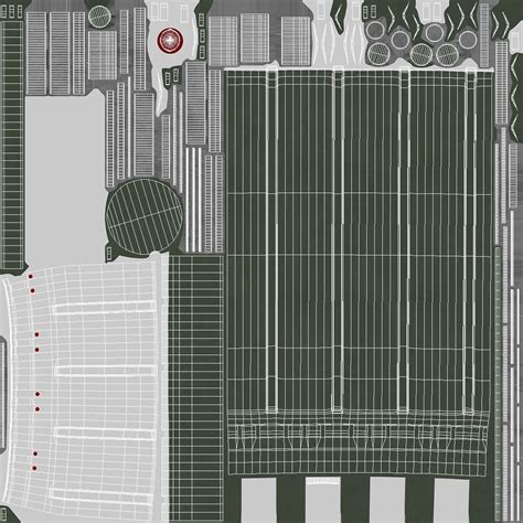 Intercontinental Ballistic Missile 3d Model 49 3ds Blend C4d Fbx