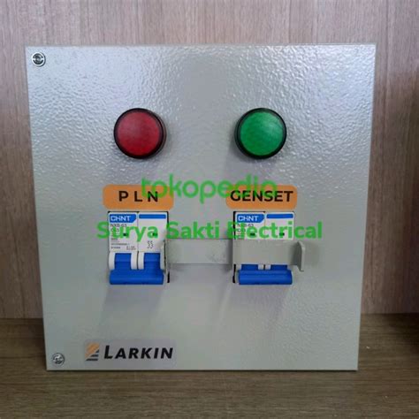 Jual Panel Interlock 1 Phase Chint 2p Switch Handel Ohm Saklar Pln Genset Shopee Indonesia