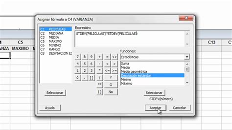 Funciones Básicas Con Minitab Youtube