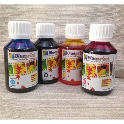 Jual Tinta Botol Blueprint Ml For Canon Epson Hp Shopee Indonesia