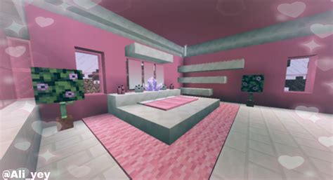 Pink Minecraft Room Ideas Minecraft Room Decor Cute Minecraft Houses