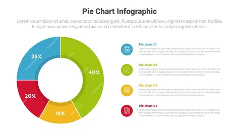 Premium Vector Piechart Or Pie Chart Diagram Infographics Template