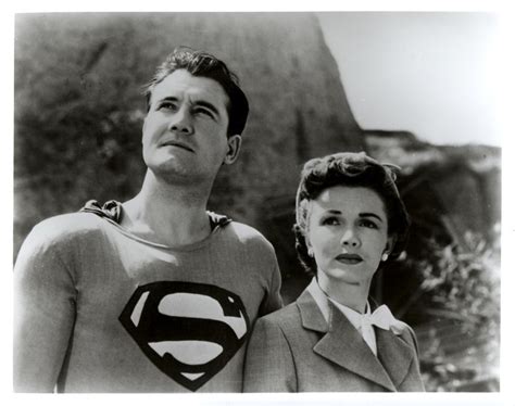 George Reeves Phyllis Coates Superman And Lois Lane Superman Lois