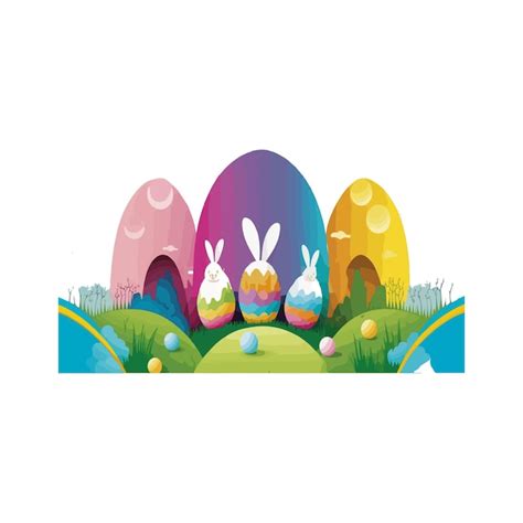 Premium Vector Amazing And Classic Easter Background And Easter Logo