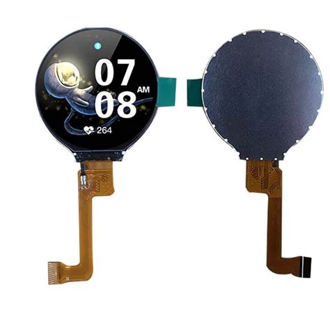 1 28inch Round TFT LCD Screen 240 240 SPI 4line Smartwatch IPS LCD Display Small TFT LCD