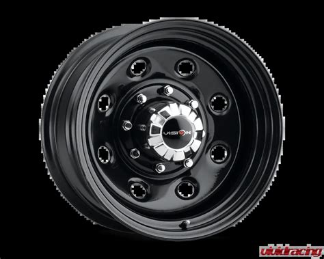 Vision 85 Soft 8 Wheel 16x8 6x55 12mm Gloss Black Vivid Racing