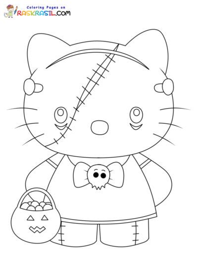 Kolorowanki Sanrio Halloween Darmowe Malowanki Do Wydruku