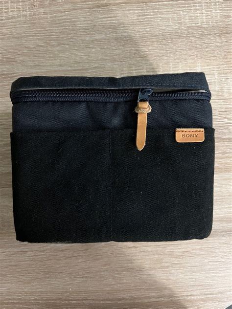 Sony LCS BBK Soft Carrying Case Black Photography Photography Accessories Camera Bags