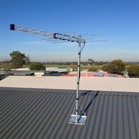 Kenneco Roofing Roof Mount Antenna Installation