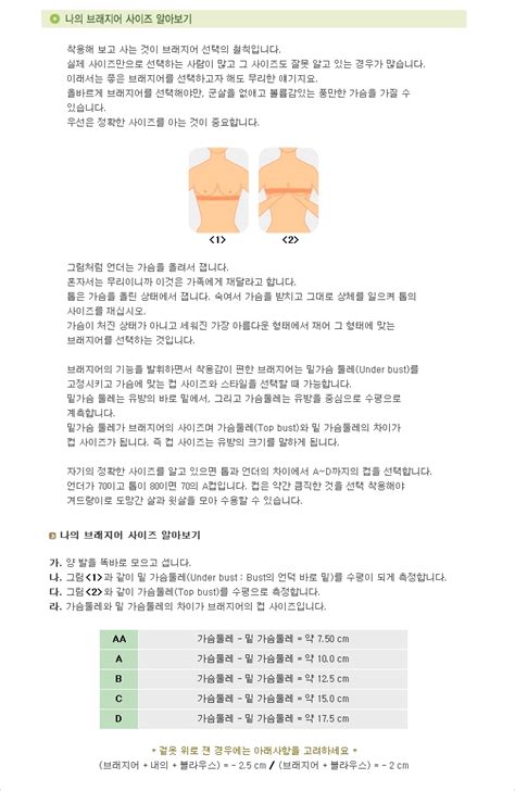 [속옷사이즈] 각 브랜드별 속옷 사이즈표 브라사이즈 표 팬티사이즈 표 네이버 블로그