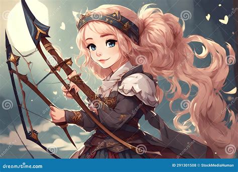Medieval Archer Anime Girl