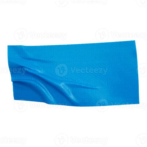 Grunge Wrinkled Blue Duct Tape 25351681 Png