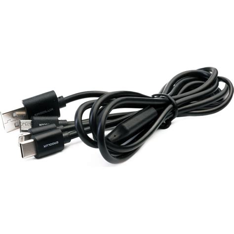 Кабель 3в1 Micro Usb Lightning Type C Ergolux Elx Cdc05 C02 3а 1 2м черный зарядка коробка