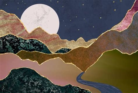 Create A Torn Paper Landscape Collage Using Procreate Debbie Merhege