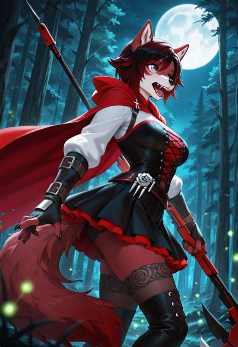Ruby Rose Werewolf Sequence Byproduct 1 By Kemonomimi4u On Deviantart